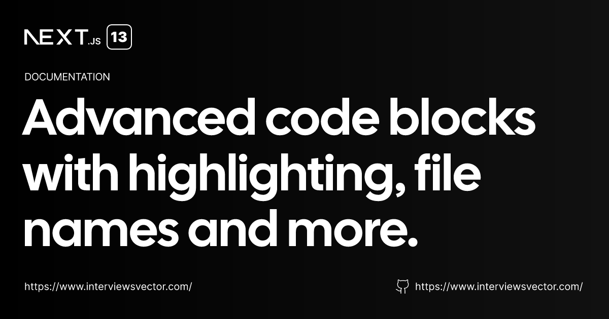 Code Blocks | Interviews Vector