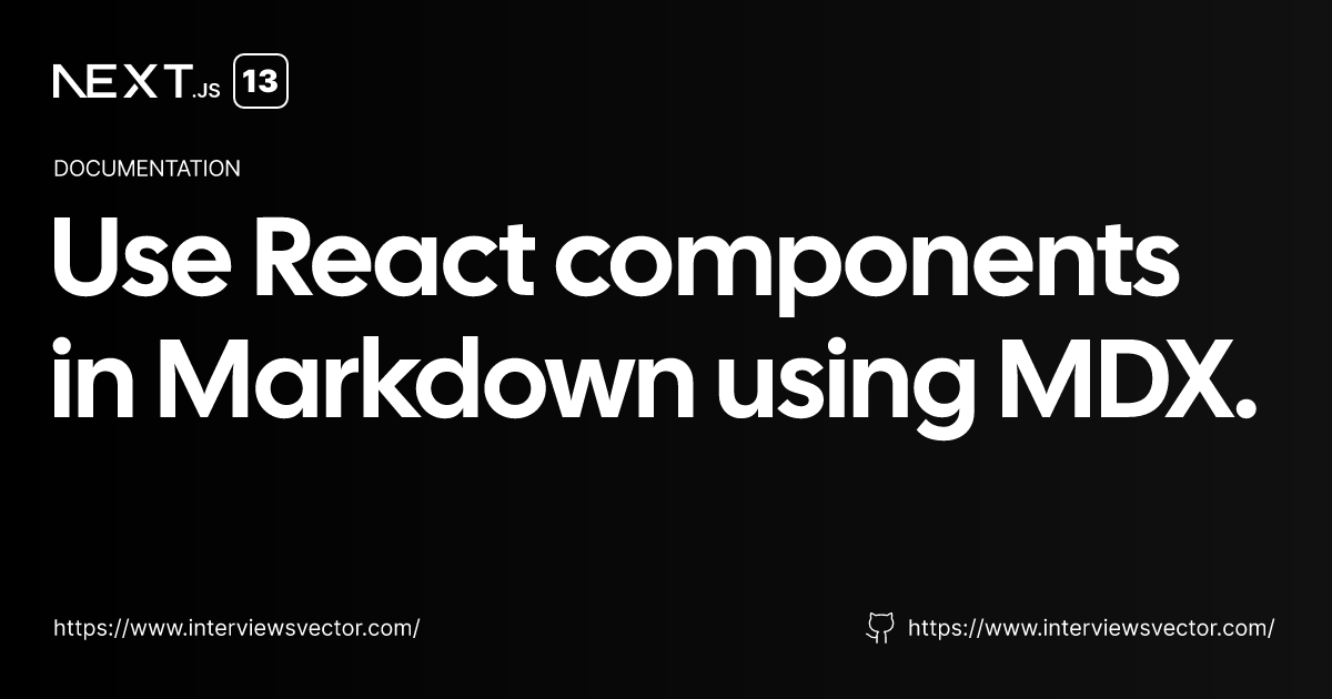 Components | Interviews Vector